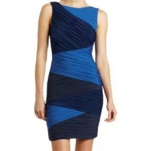 BCBGMaxAzria | Dresses | Bcbg Maxazria Ruched Bodycon Fitted Sexy Dress ...